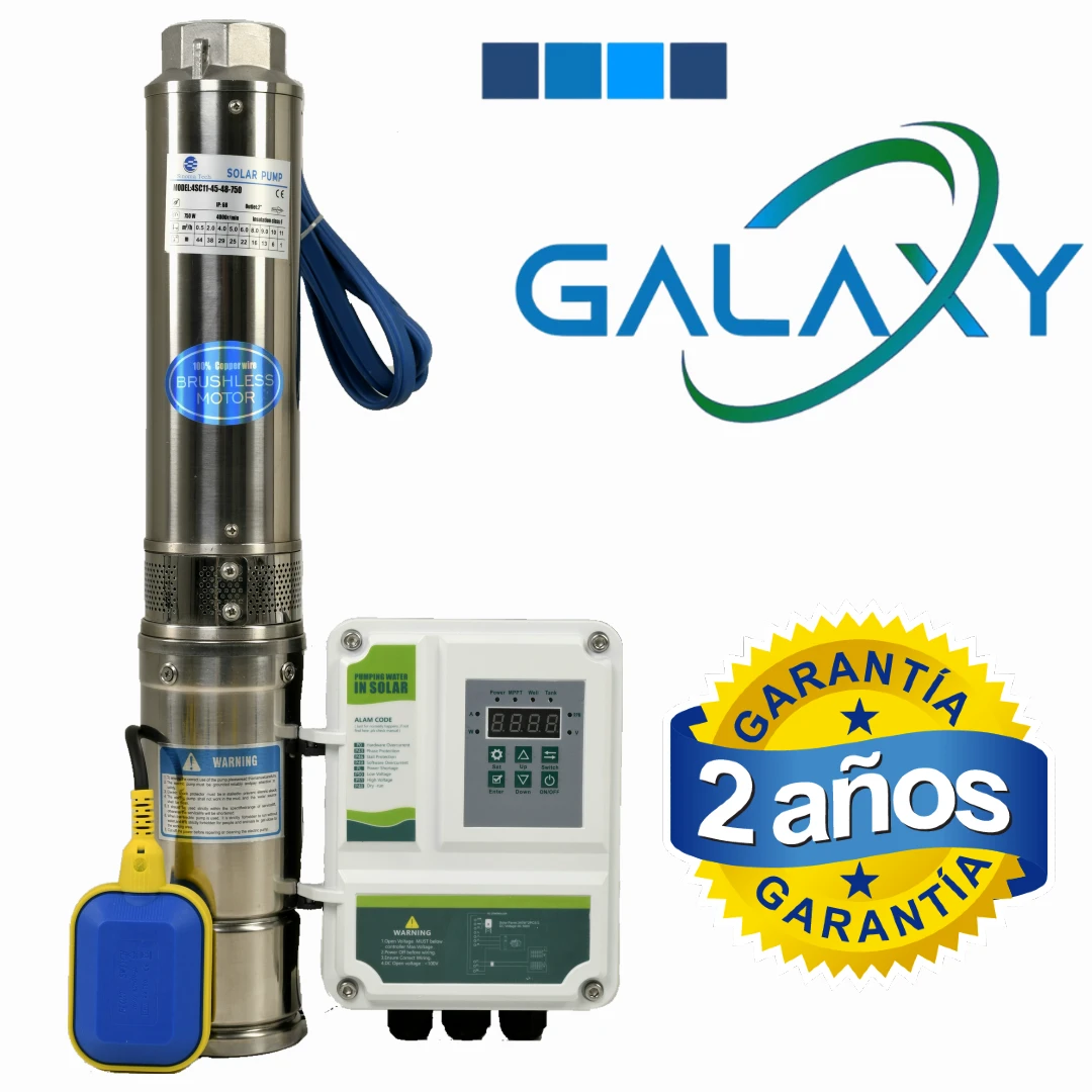 Bomba Solar Sumergible 600W Galaxy | Eco Green Solar