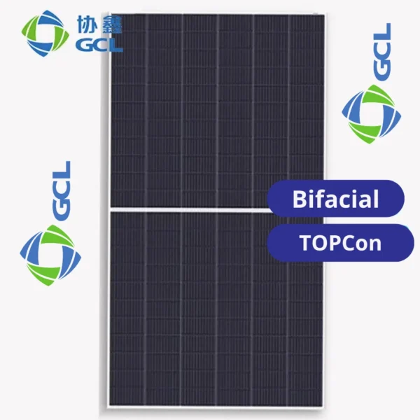 Panel Solar 640W Monocristalino Bifacial TOPCon GCL | Eco Green Solar